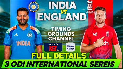 India Vs England Odi Series Full Details Best Playing 11 Of Team