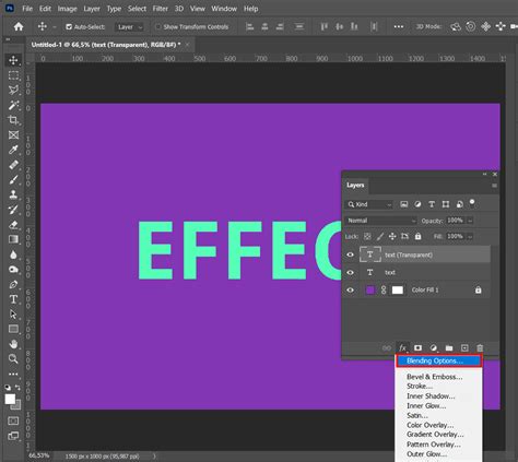 How To Outline Text In Photoshop