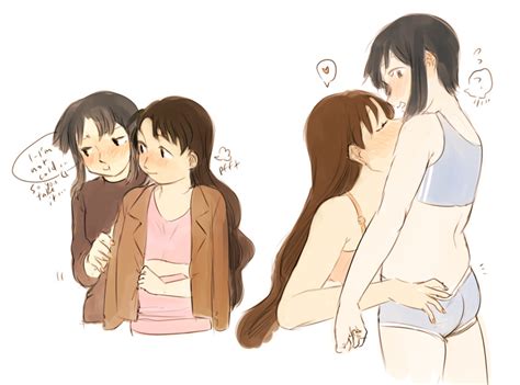 Tanizaki Yukari And Kurosawa Minamo Azumanga Daioh Drawn By