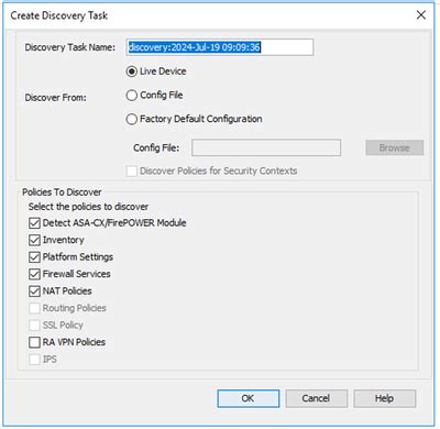 Configure Synchronization From Devices To Security Manager Cisco