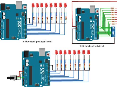 8 Bit Io Port Library For Arduino