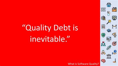 what is software quality on linkedin software quality whatissoftwarequality technicaldebt