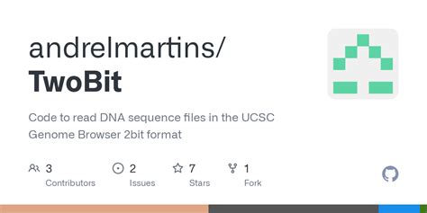 GitHub Andrelmartins TwoBit Code To Read DNA Sequence Files In The