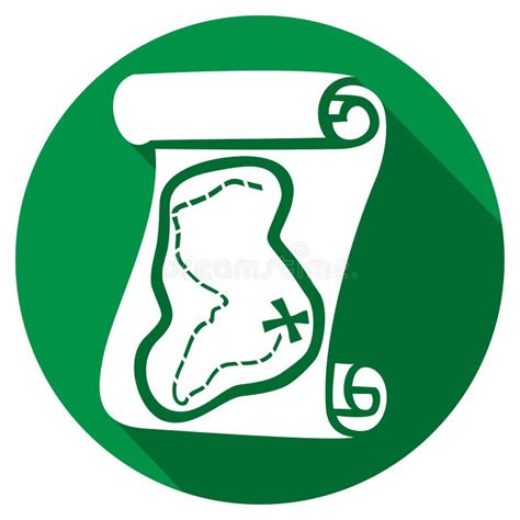 Map Of Treasure Island Stock Vector Illustration Of Orientation