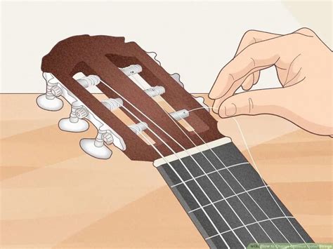 How To Correctly Replace Strings On A Classical Guitar Digital School