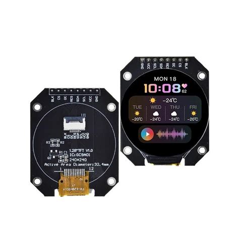 Module Lcd Tft 128 240x240 Ips Rectangulaire Pour Arduino