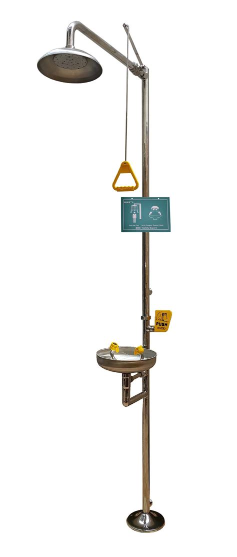 ฝักบัวและอ่างล้างตาฉุกเฉิน Spy 8530a Css Bkksafety