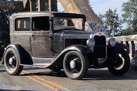 Period Hot Rod 1930 Ford Model A Tudor Barn Finds
