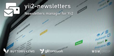 GitHub Wdmg Yii2 Newsletters Newsletter Manager On Yii2