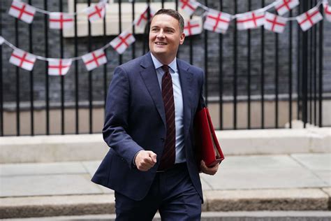 Letter To Wes Streeting Secretary Of State For Health And Social Care
