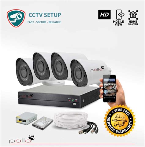 4 Cctv Camera Package Cctv Setup