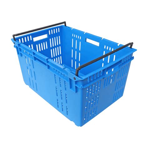 Plastic Supermarket Crates For Fruit And Vegetable Factory Price‎