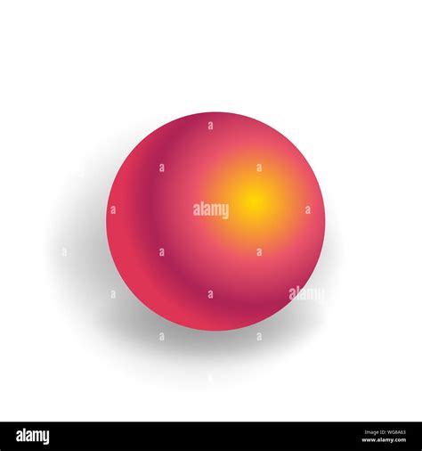 Sphere One 3d Geometric Shape With Holographic Gradient Isolated On