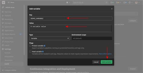 Cara Mengatur Variabel Di Pipeline Ci Gitlab Anda Informasi Teknologi Terkini