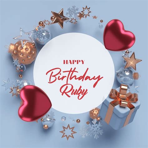 60 Best Happy Birthday Ruby Images 2026 S Quotes Wishes And Cards