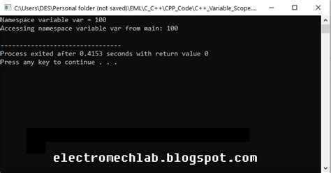 understanding variable scope in c