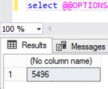 SQL Server SET Options That Affect The Query Result SET CONCAT NULL