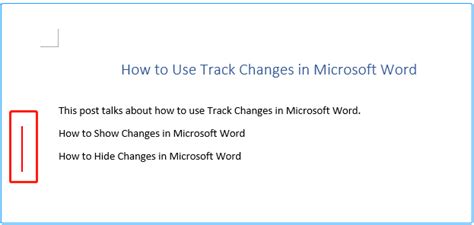 How To Easily Use Track Changes In Microsoft Word MiniTool