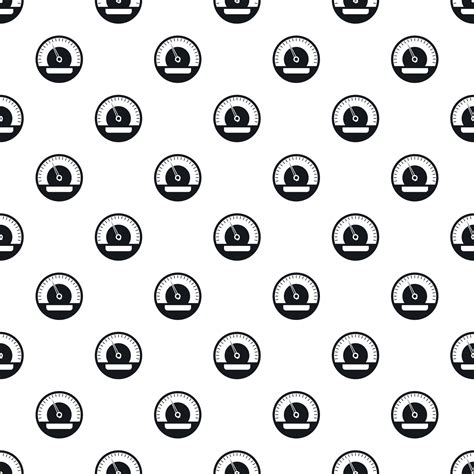 Electronic Speedometer Pattern Simple Style 14933260 Vector Art At