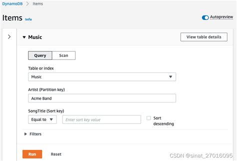Aws Dynamodb 使用步骤(二)dynamodb 控制台表查询 Csdn博客 Aws Dynamodb 使用步骤(二)dynamodb 控制台表查询 Csdn博客