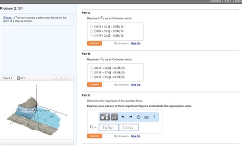 Solved Represent FA And FB As As Cartesian Vector Find The Chegg