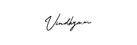 97 Vindhya M Name Signature Style Ideas Super E Sign