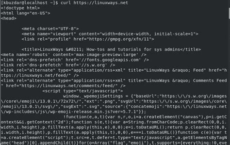 How To Install And Use Curl Command On Centos 8 Linuxways