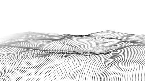 웨이브 3d 파티클의 물결 추상 흰색 기하학적 배경 빅 데이터 기술 일러스트레이션 4k해상도에 대한 스톡 벡터 아트 및 기타 이미지 4k해상도 배경 주제 소셜