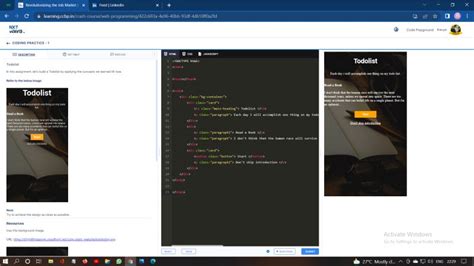 Kavya Soma On Linkedin Codingpractice1 Nxtwave Ccbp Ccbpian Lovecoding Todolist