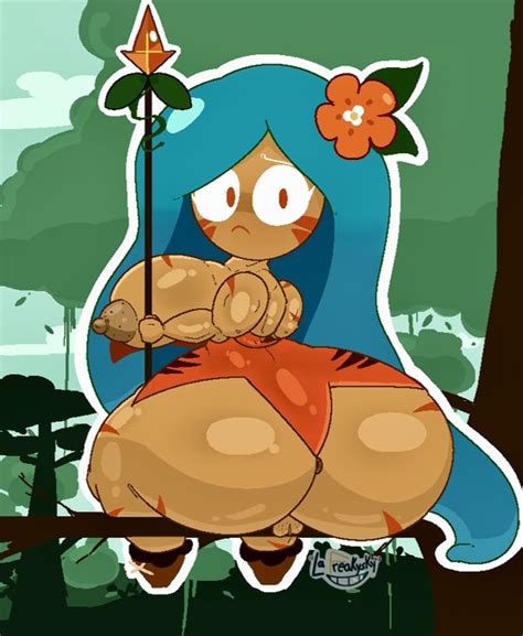 Rule 34 1girl Ass Blue Hair Breasts Cookie Run Cookie Run Kingdom