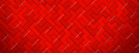 Premium Vector Abstract Background Made Of Tetris Blocks In Red Colors