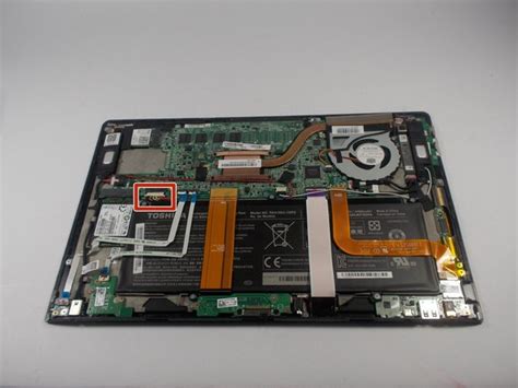 Toshiba Satellite Click Pro Hard Drive Replacement IFixit Repair Guide