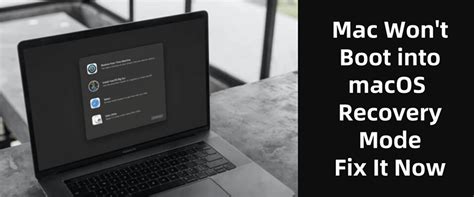 6 methods solved mac won t boot into macos recovery mode