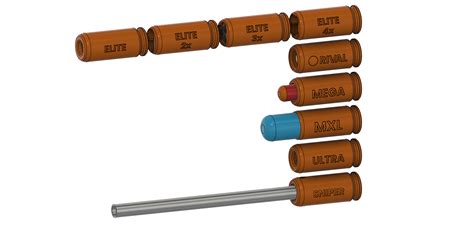 Silly Shells For Homemade Nerf Blasters By Sillybutts Download Free Stl Model