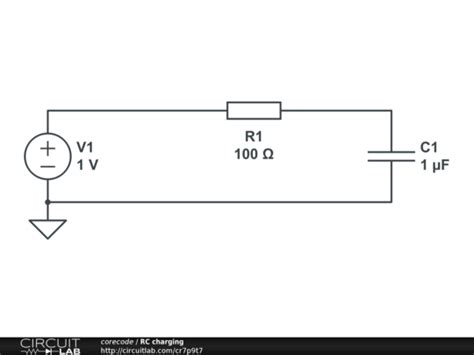 RC Charging CircuitLab
