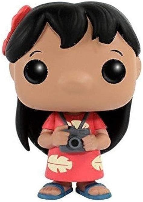 Amazon Com Funko POP Disney Lilo Stitch Lilo Vinyl Figure Multicolor 3 75 Inches Toys