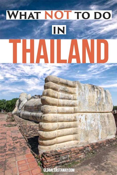 What Not To Do In Thailand 2022