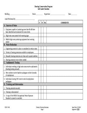 Sources Of Noise Doc Template PdfFiller