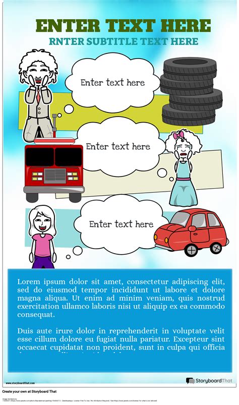 Public Service Announcement Psa Poster Storyboard