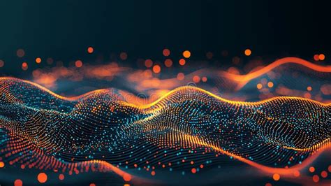 Digital Data Background Can Be Used To Describe Network Capabilities Technological Processes