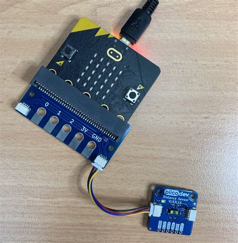 PiicoDev Distance Sensor VL L X Micro Bit Guide Tutorial Australia