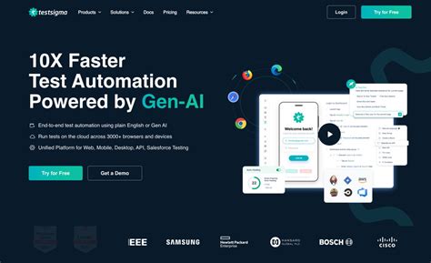 Testsigma Reviews Features Pricing Ai Testing Tools