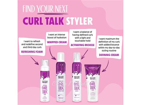 Not Your Mothers Curl Talk Curl Activating Mousse Curlymyself