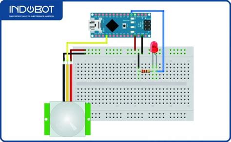 Membuat Lampu Otomatis Saat Ada Manusia Dengan Sensor Pir