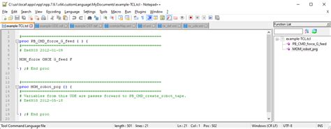 How To Add An New Entry In The FunctionList Notepad Community
