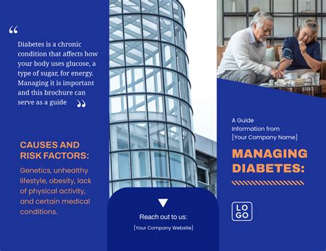 Diabetes Trifold Brochure Template Edit Online And Download Example