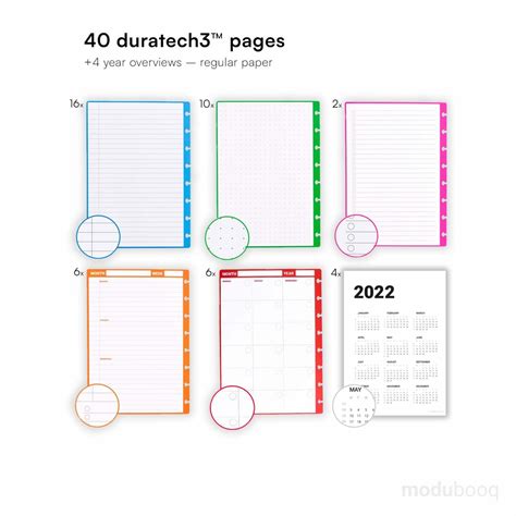 Modubooq™ By Patboard Modulaire Réutilisable Intelligent Carnet De Notes A5