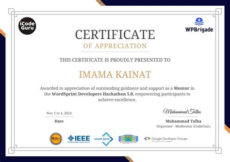 Imama Kainat On Linkedin Yay My First Time Mentoring At A Hackathon 🎉 From Participating To