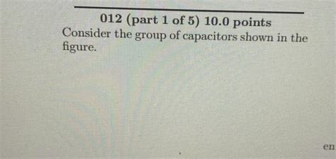 solved 012 part 1 of 5 10 0 points consider the group of