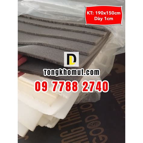 Ta4 Bdfd Mút Phẳng Mềm Dày 1cm Kt 190x150cm Dùng để Lọc Nước Cách âm Tiêu âm Lót Loa Lót